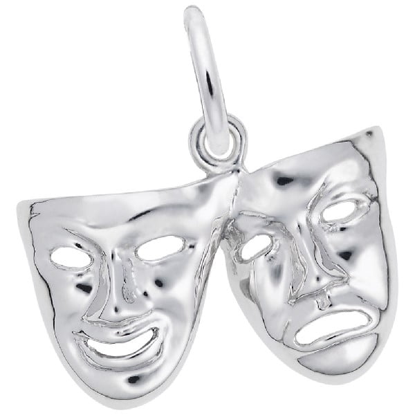 Comedy & Tragedy Masks - Gilson's Engraving & Elegant Gifts