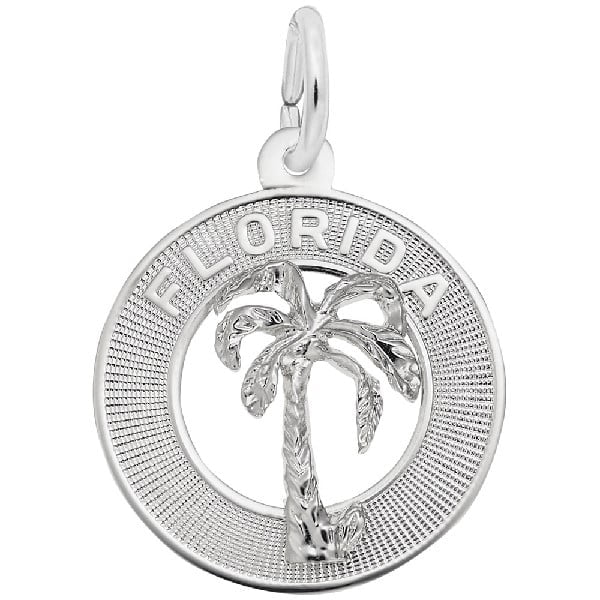 Florida Palm Tree Ring - Gilson's Engraving & Elegant Gifts