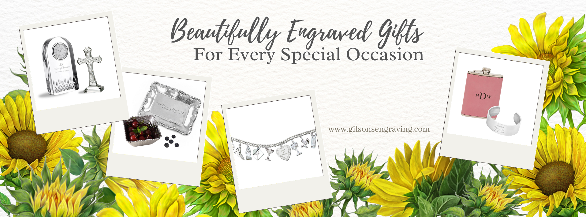Gilson's Engraving & Elegant Gifts - Beautiful Engraved Personalized Gifts