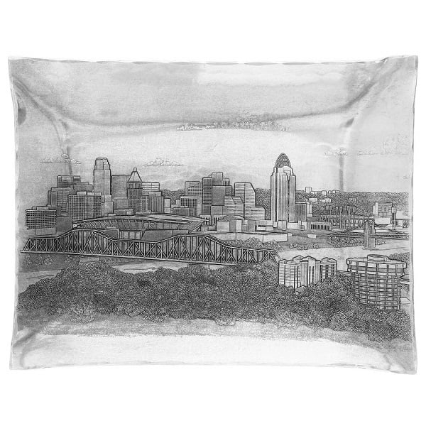 Cincinnati Skyline Rectangular Hudson Tray - Gilson's Engraving ...